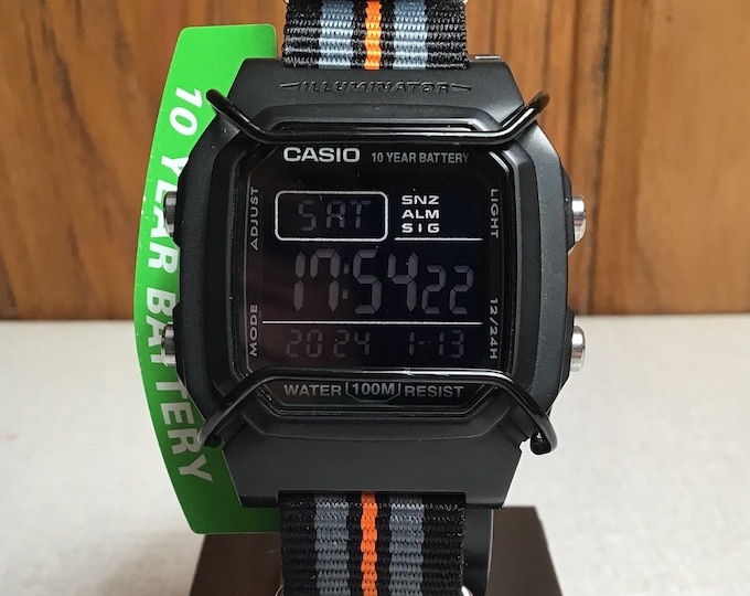 Modified Casio W-800H 'grey Man' Watch With Module (timer) Mod, Hydro ...