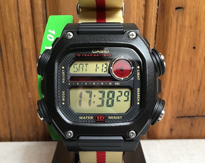 Modified Casio DW-291H 'heavy Duty' Watch With Screen Mod, Case Mod ...