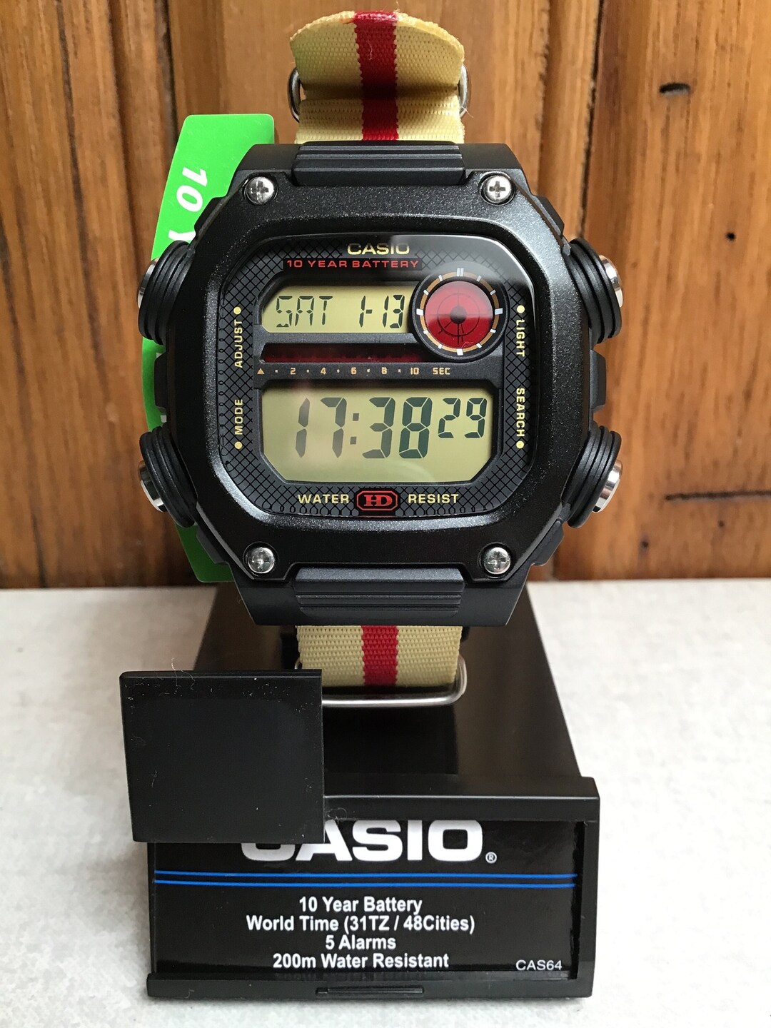 Modified Casio DW-291H 'heavy Duty' Watch With Screen Mod, Case Mod ...