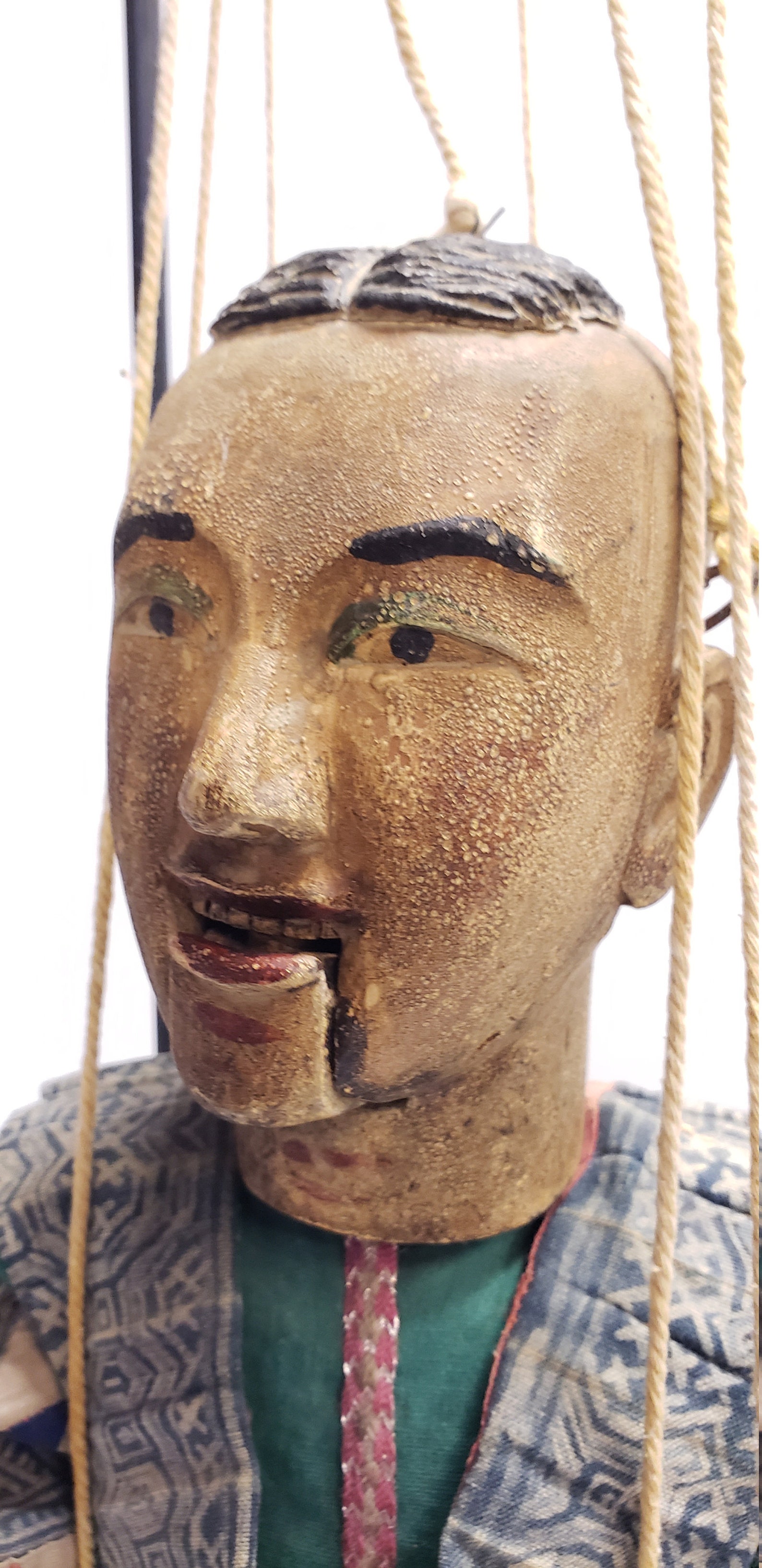 Very Creepy Cool Antique Marionette, Puppet is From Thailand / Siam ...