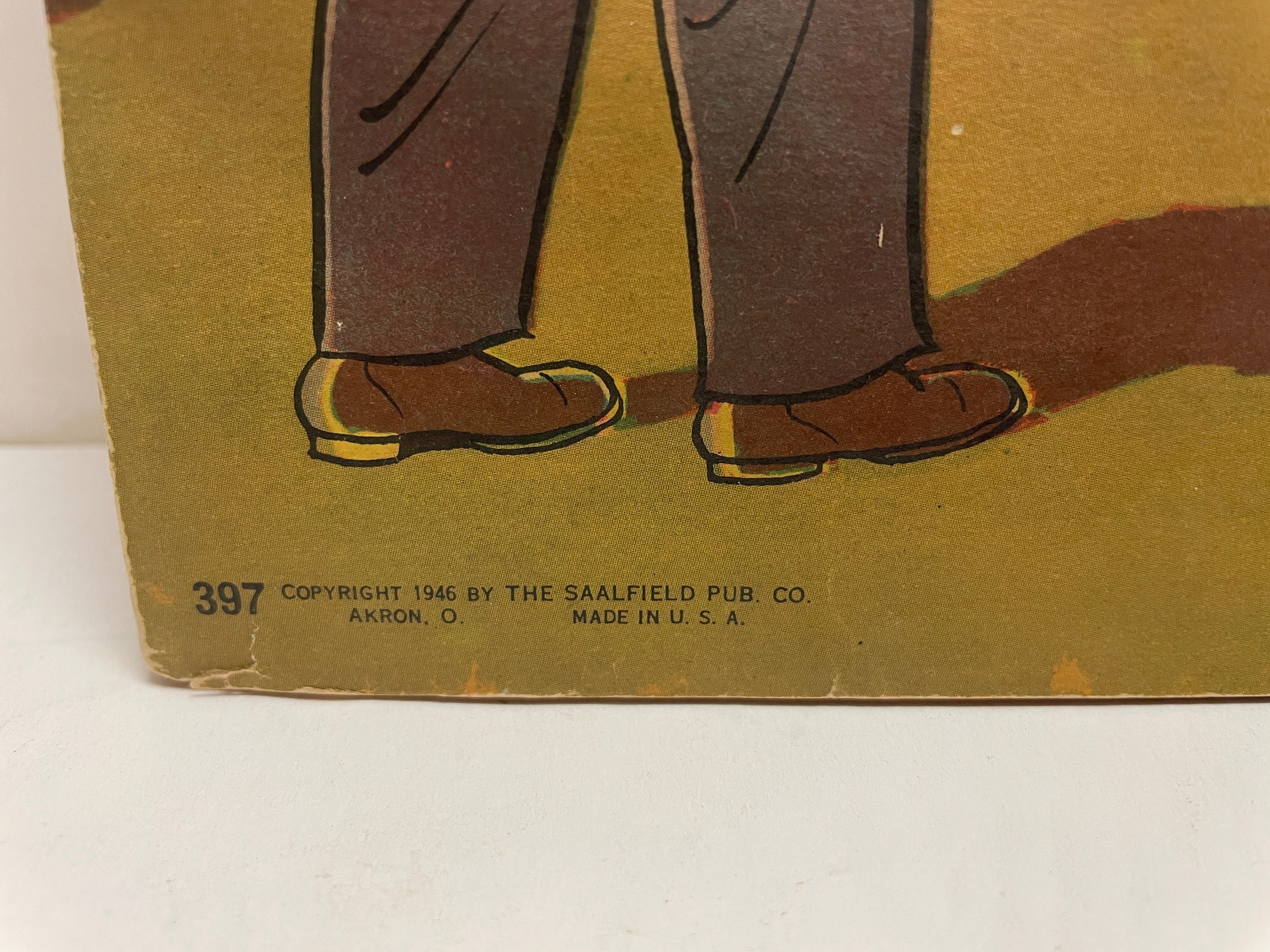 1946 Smilin' Jack WWII Unused Coloring Book Illustrated by Zack Mosely ...