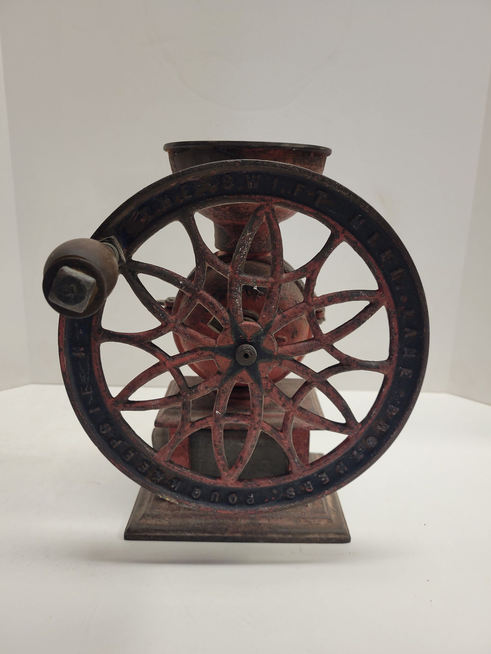 Antique Swift Mill Lane Brothers Cast Iron Single Fly Wheel - Etsy