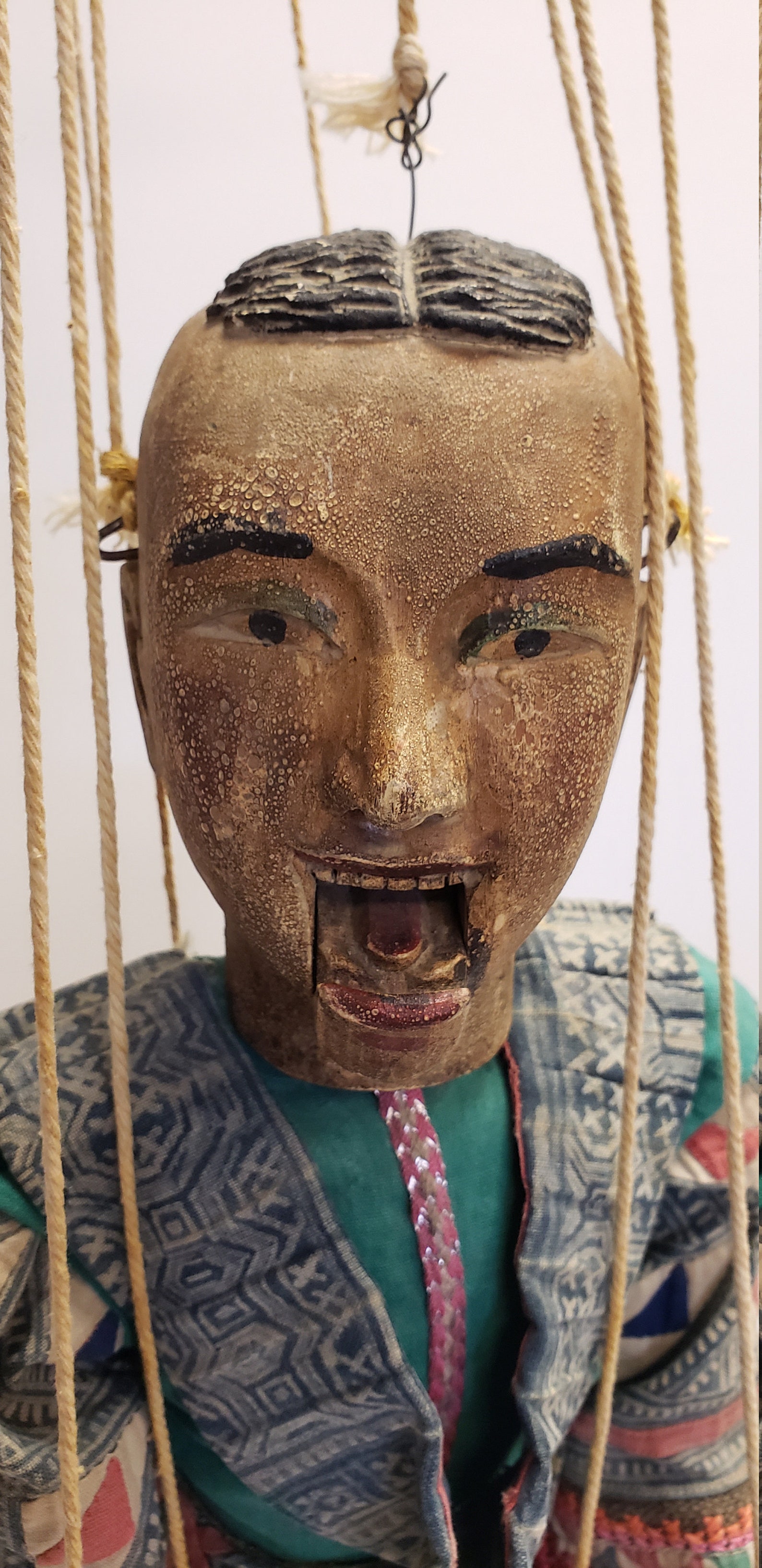 Very Creepy Cool Antique Marionette, Puppet is From Thailand / Siam ...