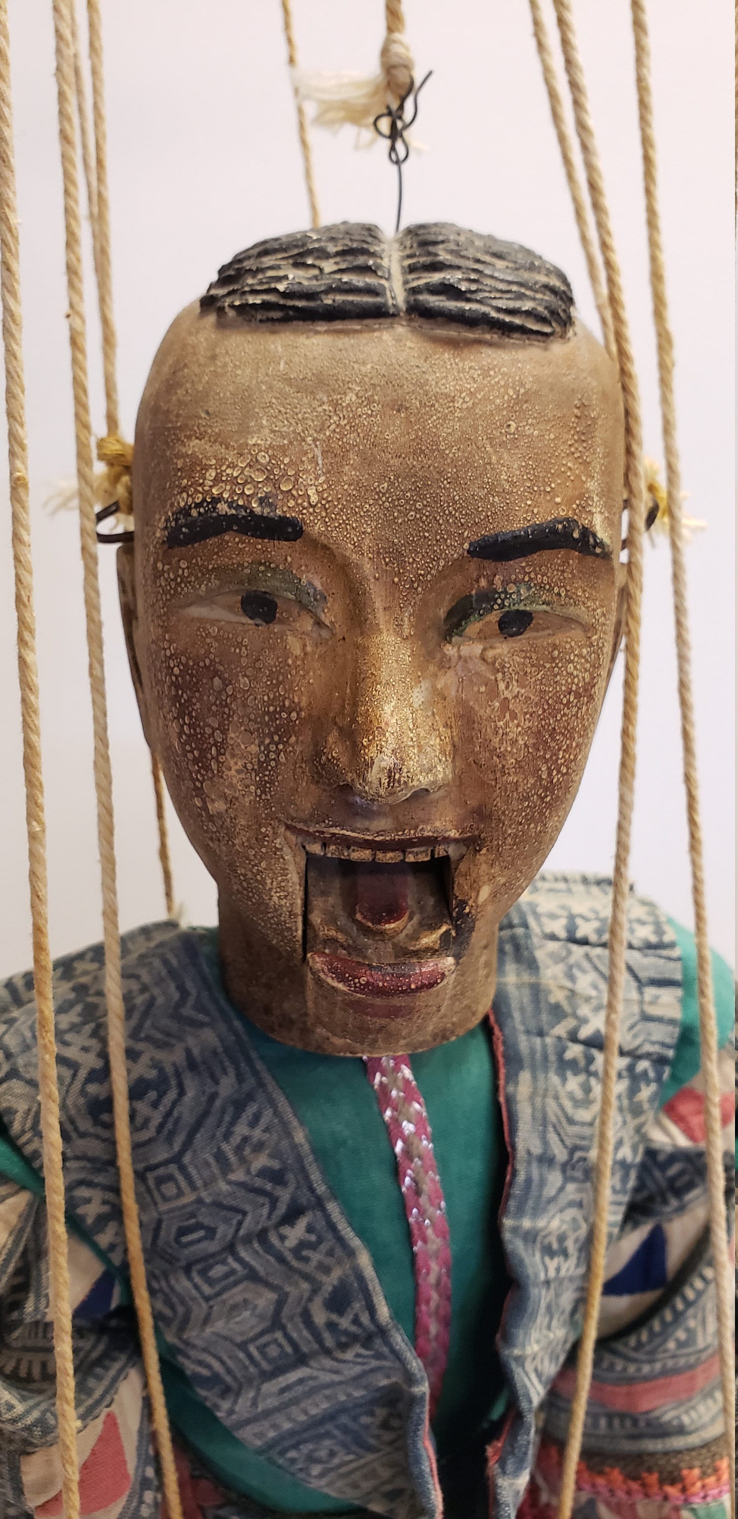 Very Creepy Cool Antique Marionette, Puppet is From Thailand / Siam ...