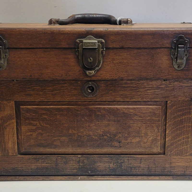 Antique Tool Box - Etsy