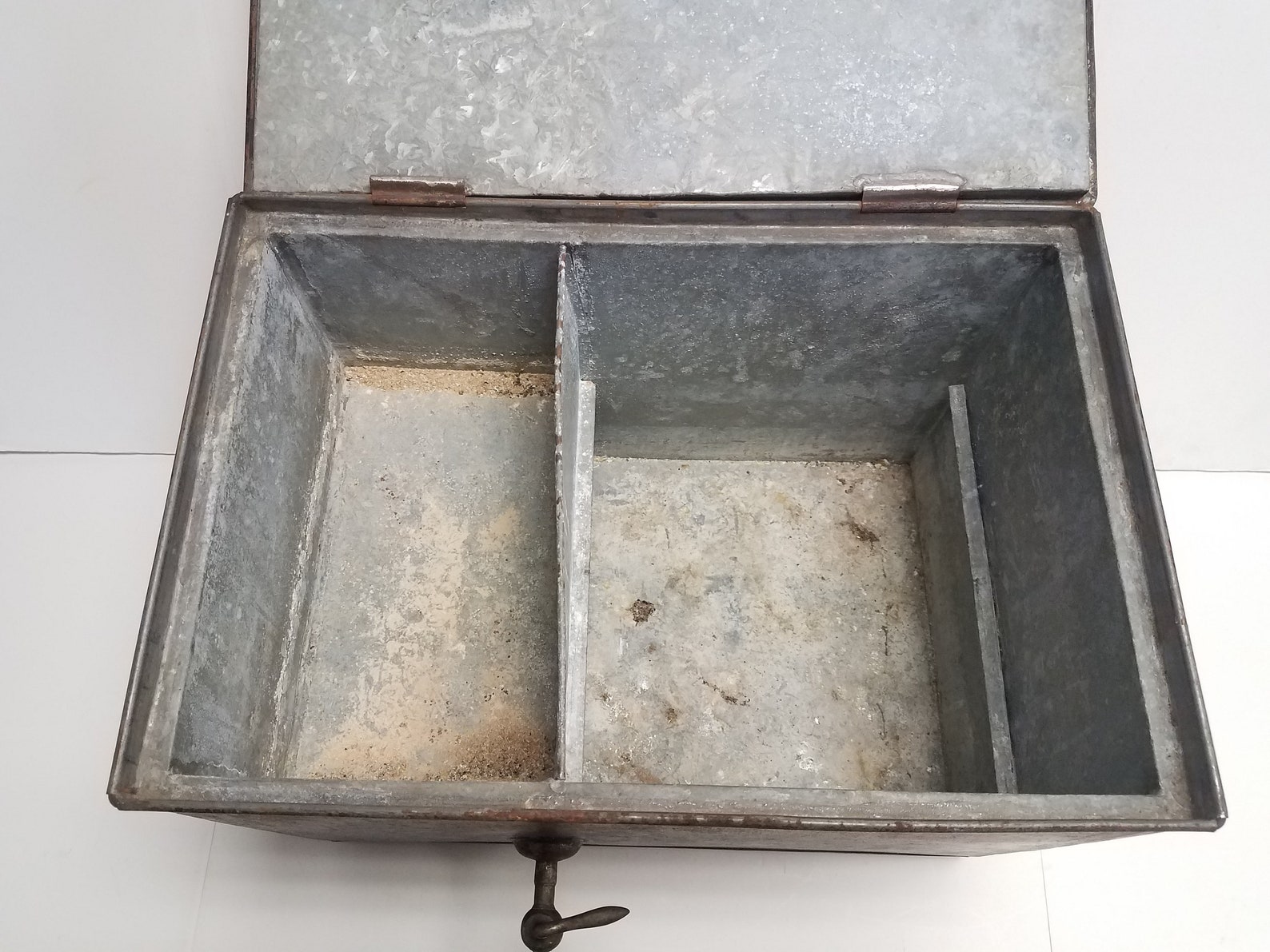 EXTREMELY RARE Antique Primitive Metal Excelsior Cooler | Etsy