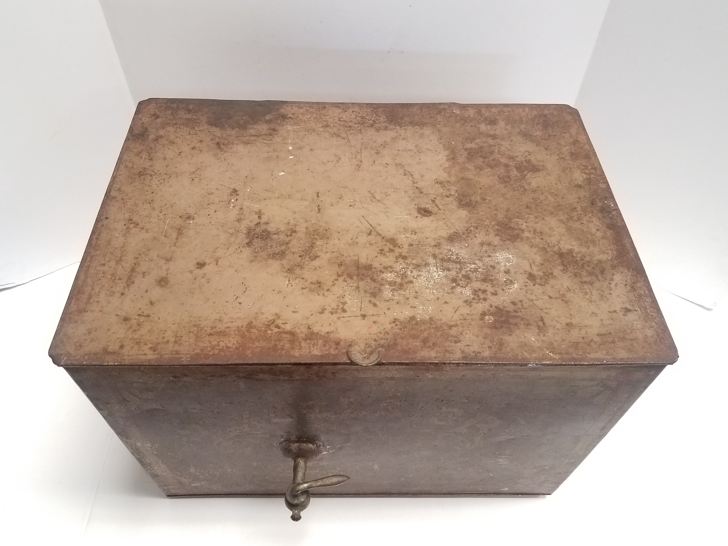 EXTREMELY RARE Antique Primitive Metal Excelsior Cooler | Etsy