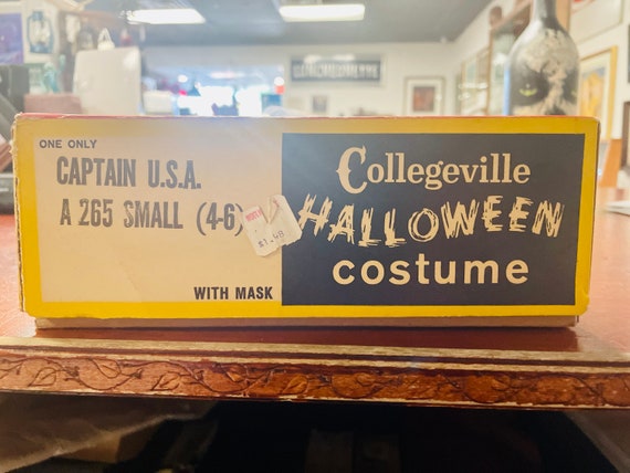 1960's Collegeville Halloween Costume - Captain U.S.A… - Gem
