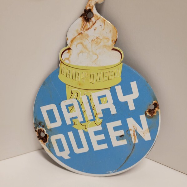 Vintage Dairy Sign - Etsy