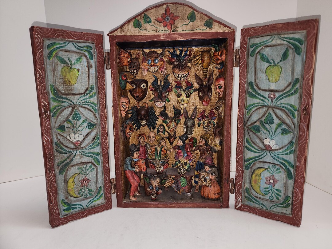 Vintage, Hermanos ( Brothers) Eleudoray & Mabilon Jimenes Folk Art ...