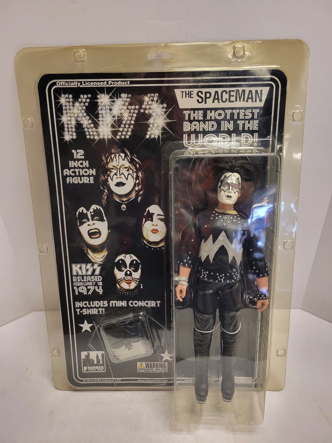 12 Inch KISS, Ace Frehley, the SPACEMAN, Action Figure Doll, in ...