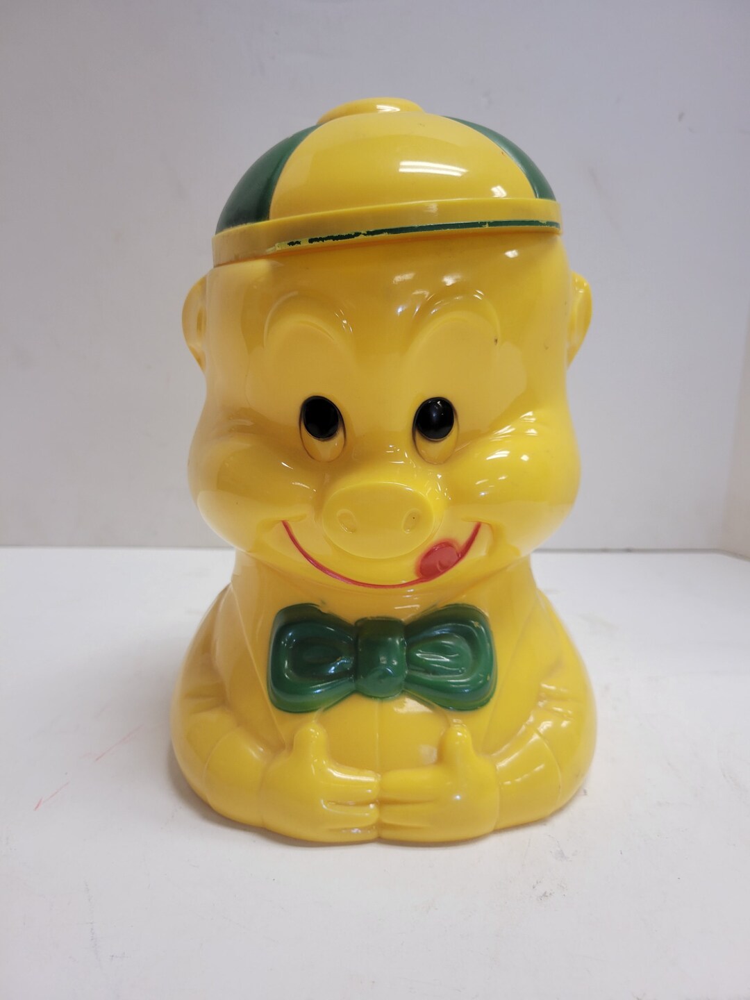 Vintage Alladin USA 1940's Plastic Paddy Pig Cookie Jar - Etsy