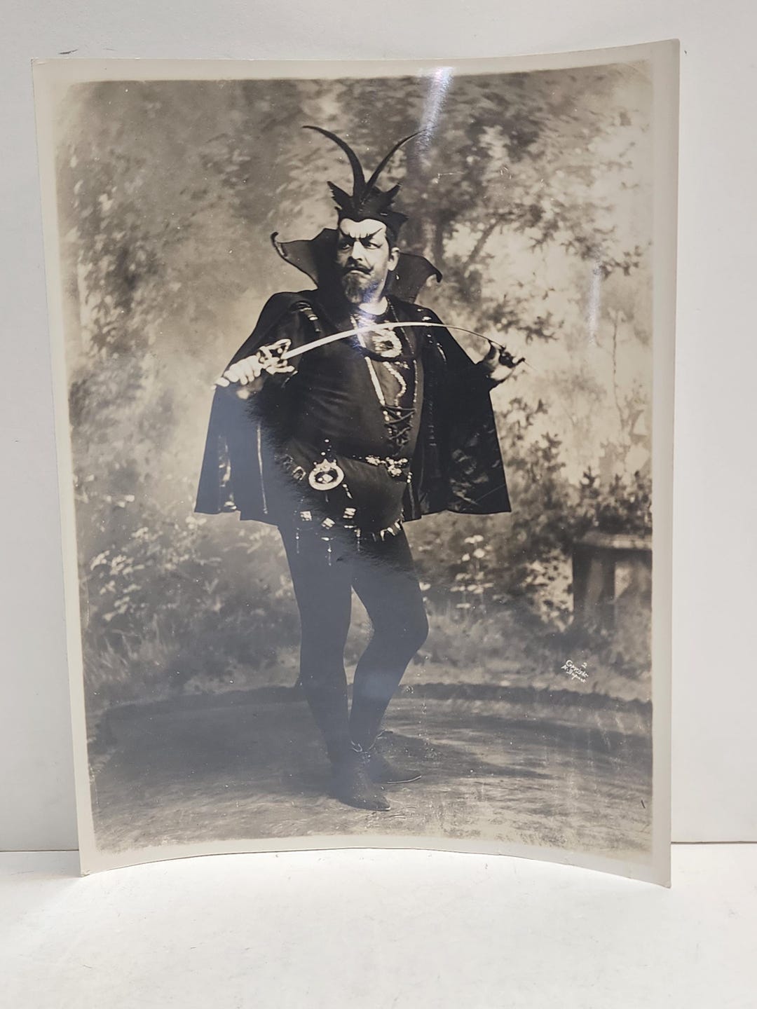 Antique, 1890's - 1900's Original Photograph, Metropolitan Opera Bass ...