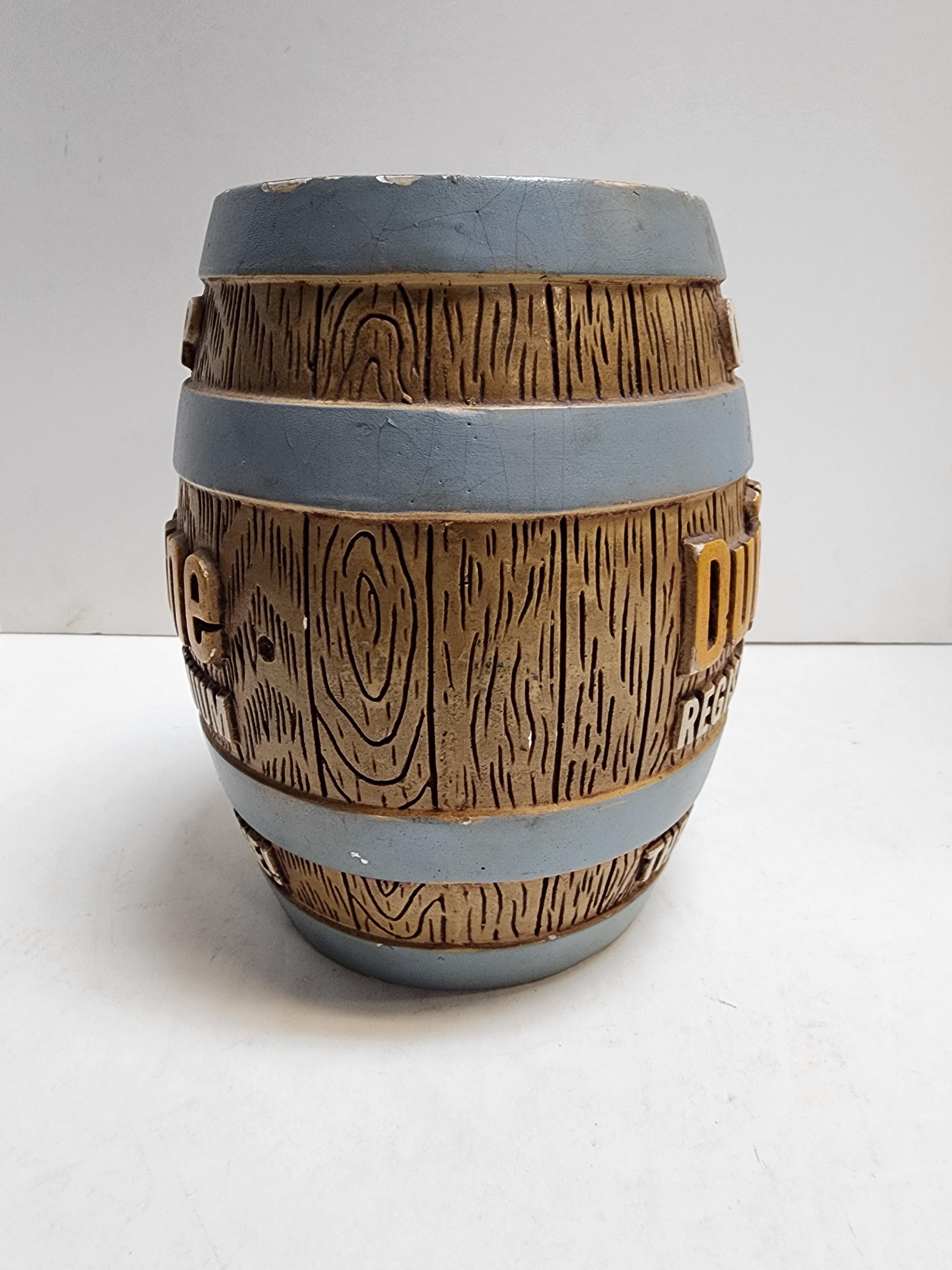Vintage, Antique, Circa 1950's Duquesne Beer Chalkware Keg / Barrel ...