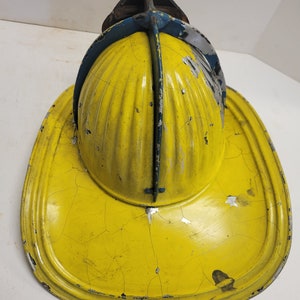 Circa 1940's Antique Fire Helmet CAIRNS & Brother Aluminum, Leather ...