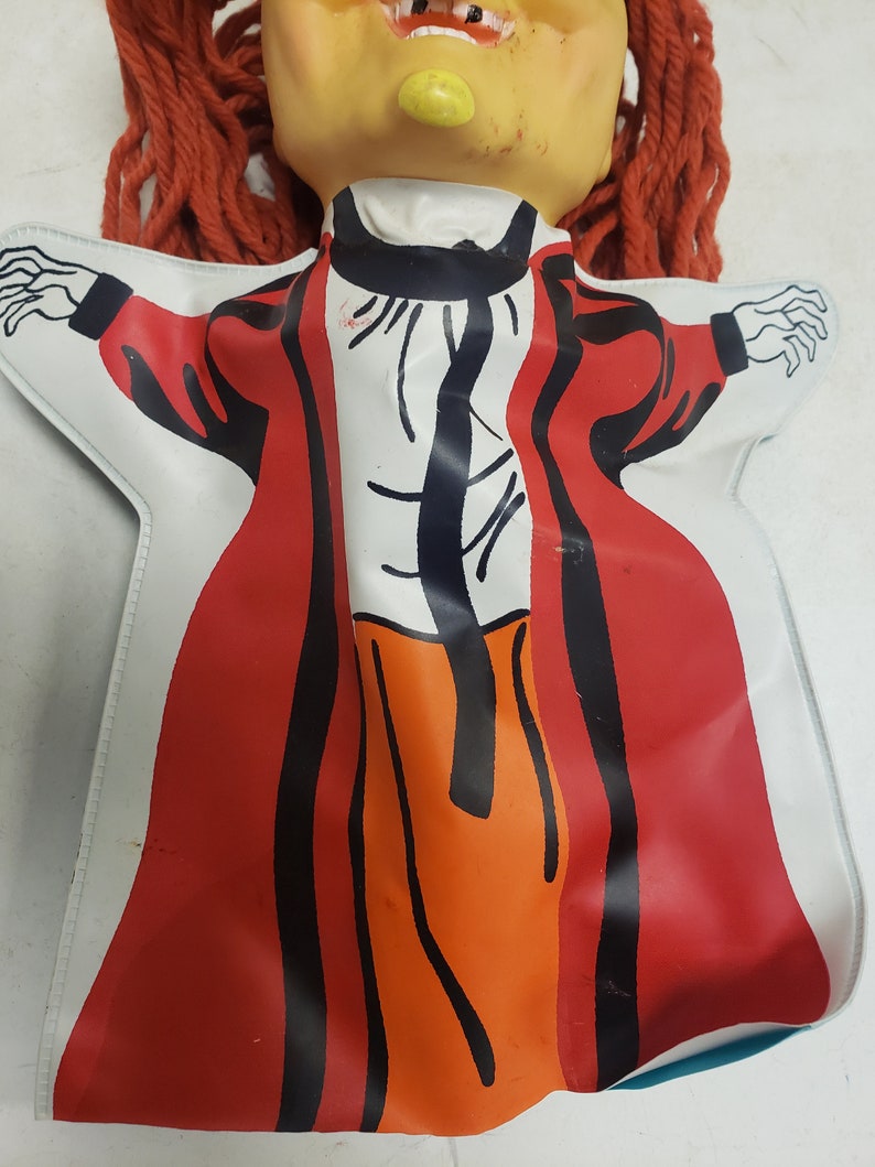 Vintage 1970, Wilhelmina W. Witchie - Poo Hand Puppet From H.R ...