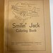 1946 Smilin' Jack WWII Unused Coloring Book Illustrated by Zack Mosely ...