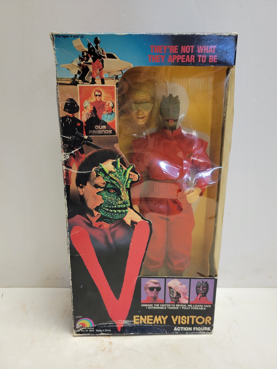 Vintage 1984 LJN v Enemy Visitor Action Figure in Original Box - Etsy