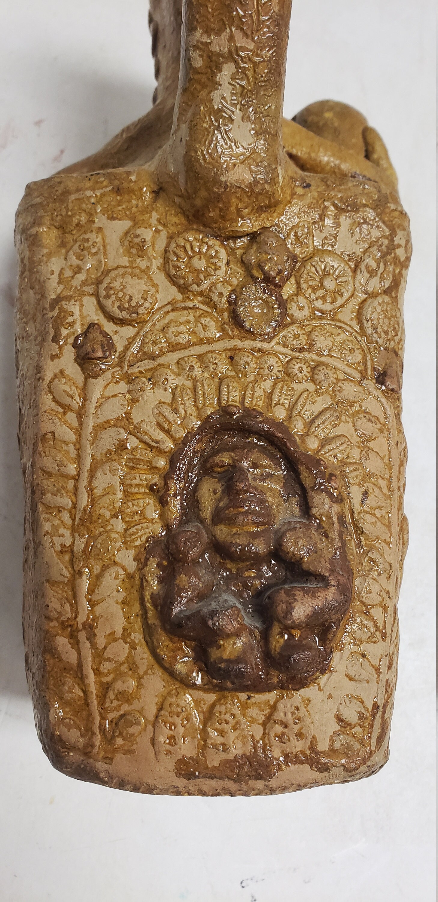 Antique South American Native Aztec Clay Jug Pitcher With - Etsy