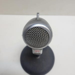 Vintage / Antique, Turner Model 22D Dynamic Microphone With Stand Circa ...