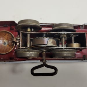 1930's Vintage, Antique HAFNER, O Gauge Tin Wind up Train Set, 5 Pieces ...