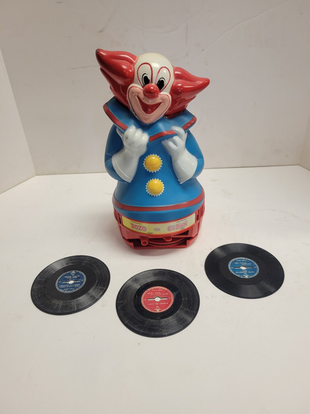 1960's Vintage Transogram, Larry Harmon's, Bozo the Clown, Miniature ...