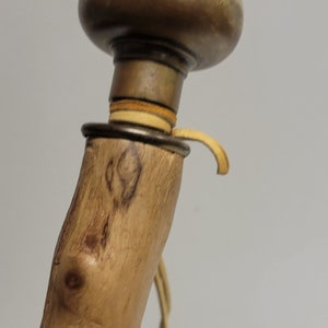 Vintage Hand Carved, Folk Art, Walking Stick, Cane, With Metal Frog and ...