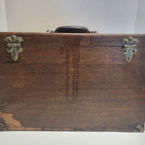 Antique, Circa 1930's, UNION STEEL CHEST Corp., Wood, 7 Drawer Watch ...