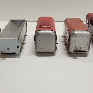 1930's Vintage, Antique HAFNER, O Gauge Tin Wind up Train Set, 5 Pieces ...