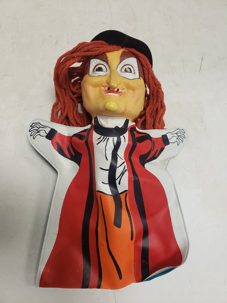 Vintage 1970, Wilhelmina W. Witchie - Poo Hand Puppet From H.R ...