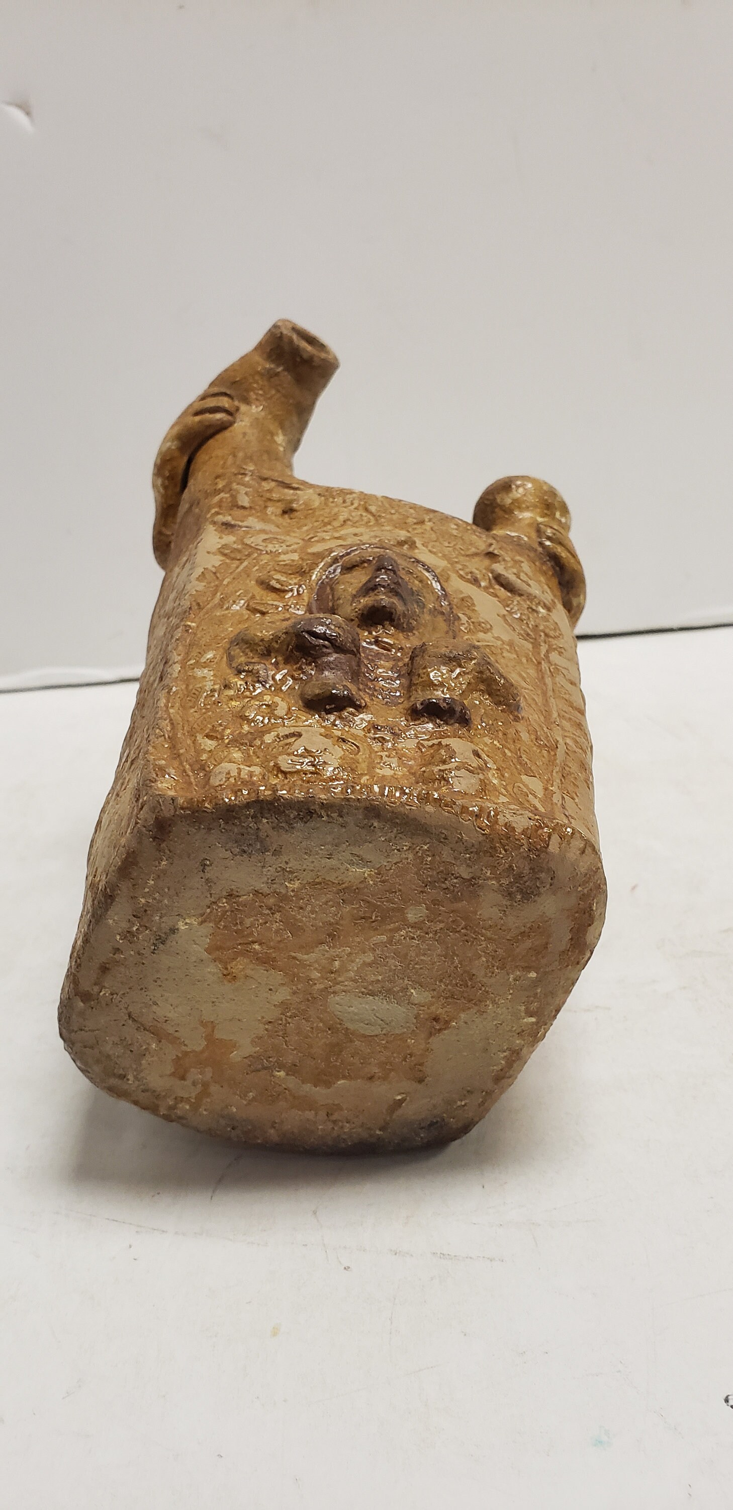 Antique South American Native Aztec Clay Jug Pitcher With - Etsy