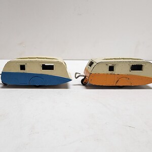 Vintage Dinky Toys, # 190 Caravan Camper, CHOICE, Blue - White OR ...