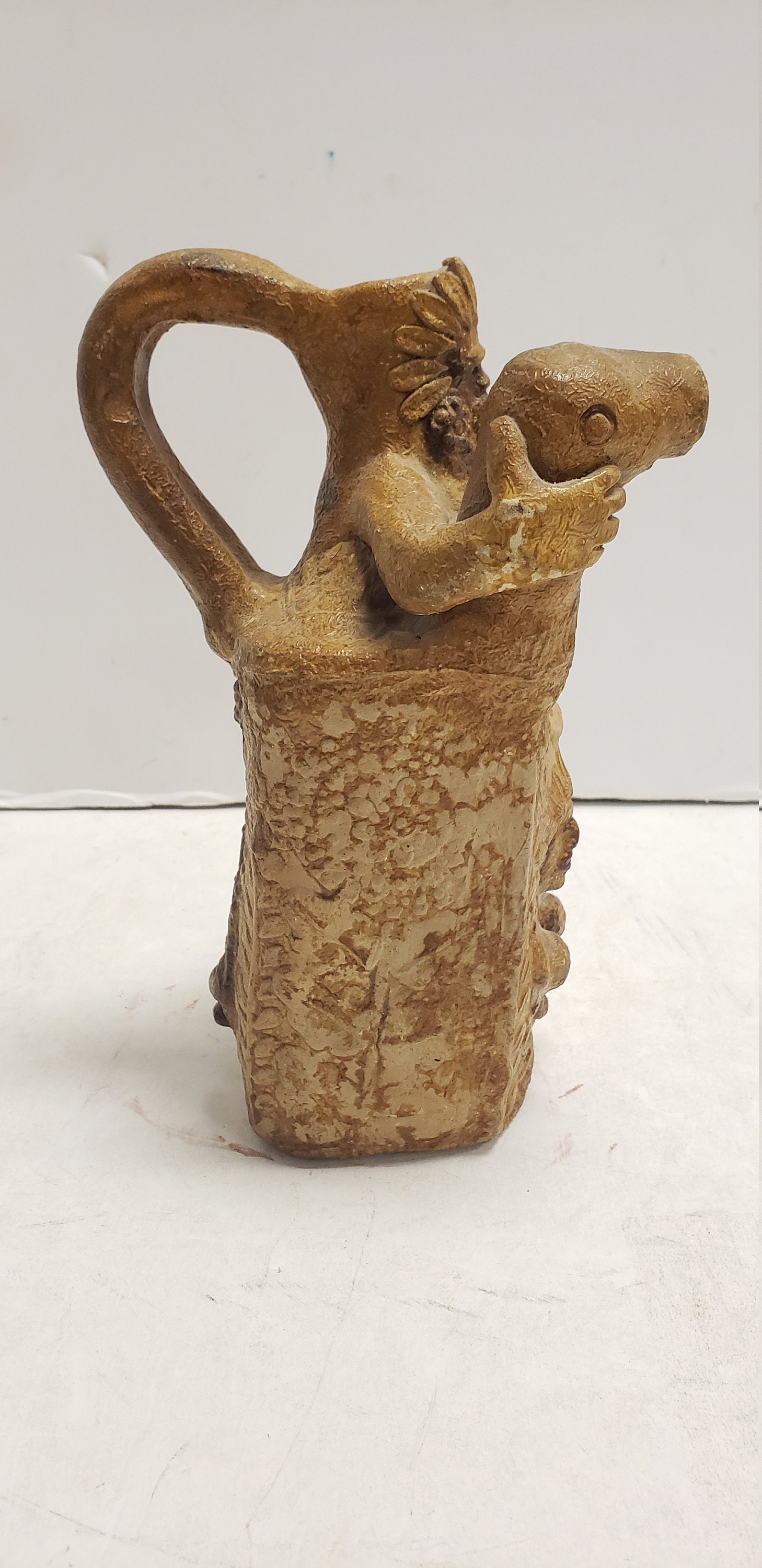 Antique South American Native Aztec Clay Jug Pitcher With - Etsy