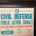 1950's Civil Defense Public Action Signals for Air Raids and Natural ...