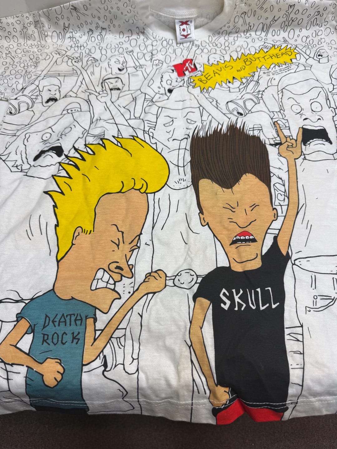 1994 Beavis and Butthead T Shirt - Size Large - Etsy