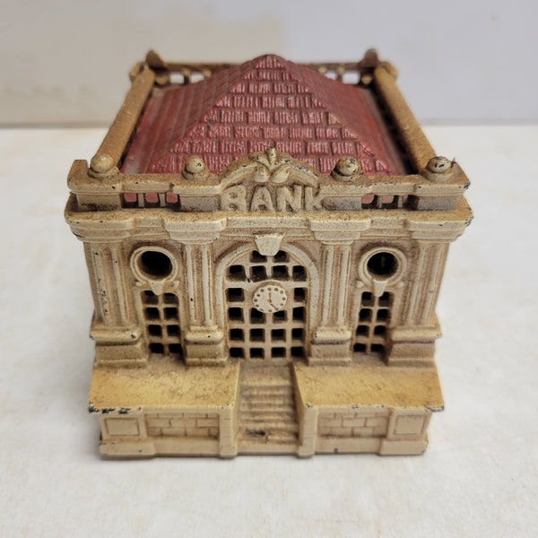 Cast Iron Still Bank Building - Etsy