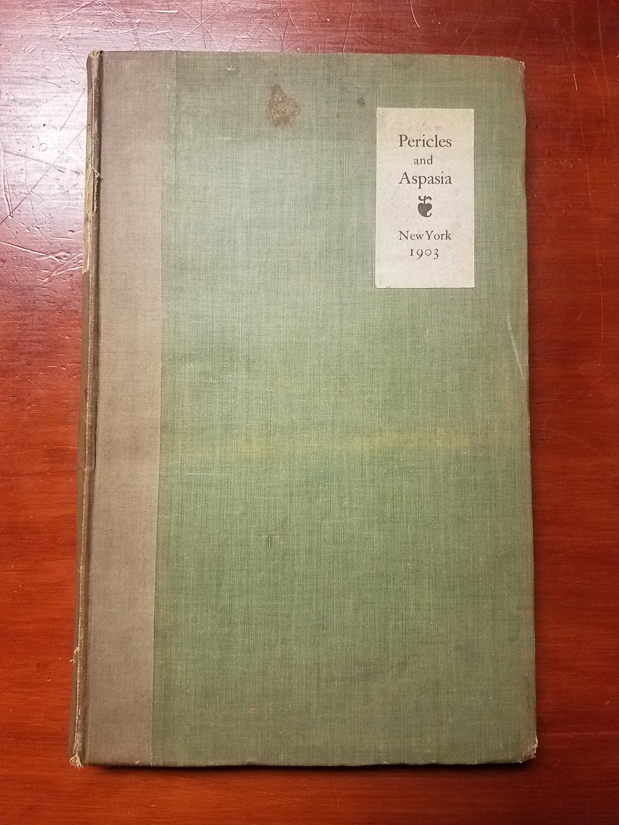 Antique and Rare Limited Edition Book 1903 PERICLES & - Etsy