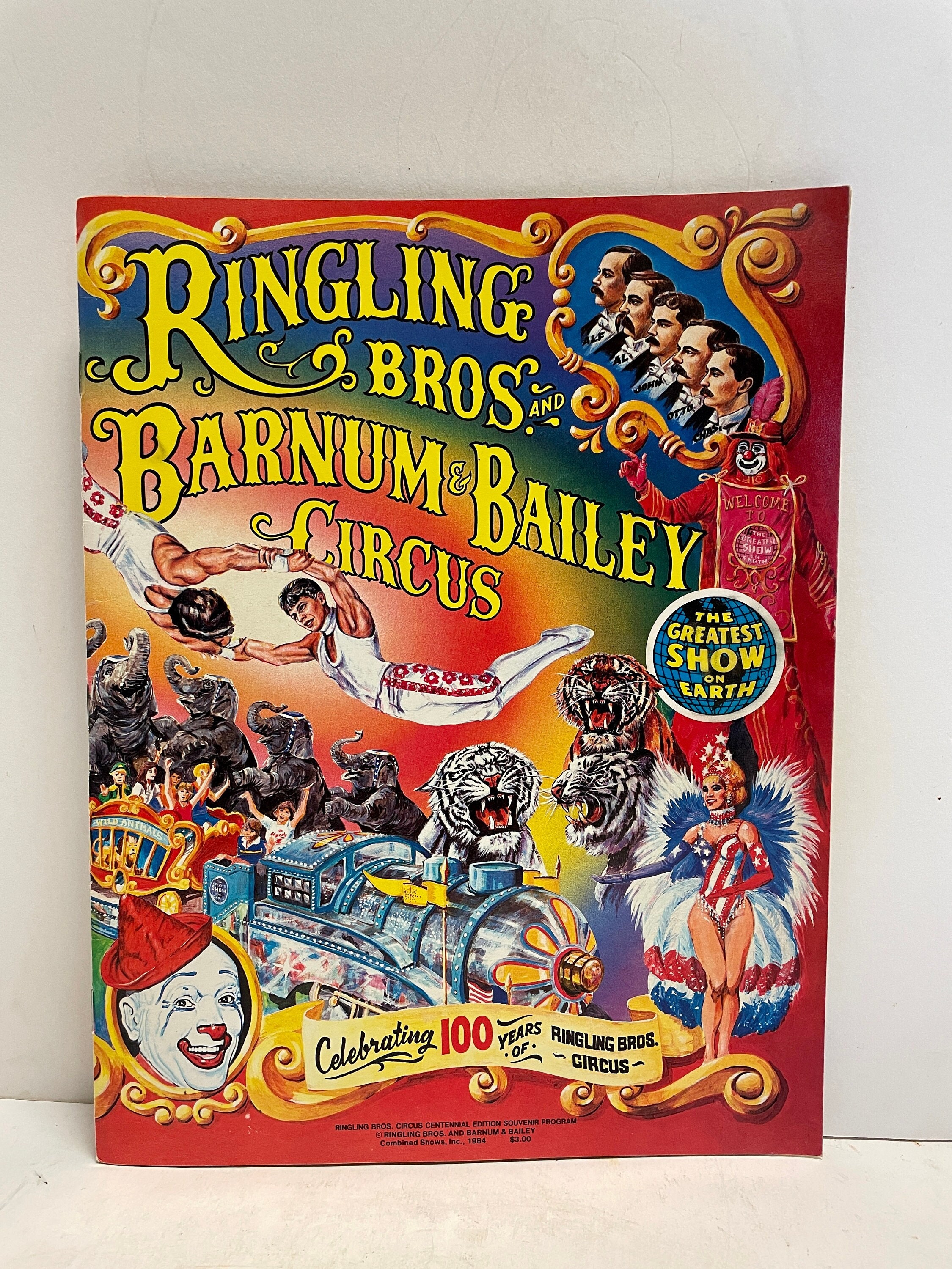 Ringling Brothers And Barnum And Bailey Circus Programs Etsy
