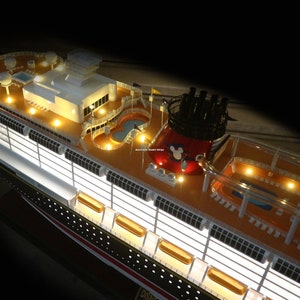 Disney Dream With Lights Handmade Cruise Ship Model 40" - Etsy