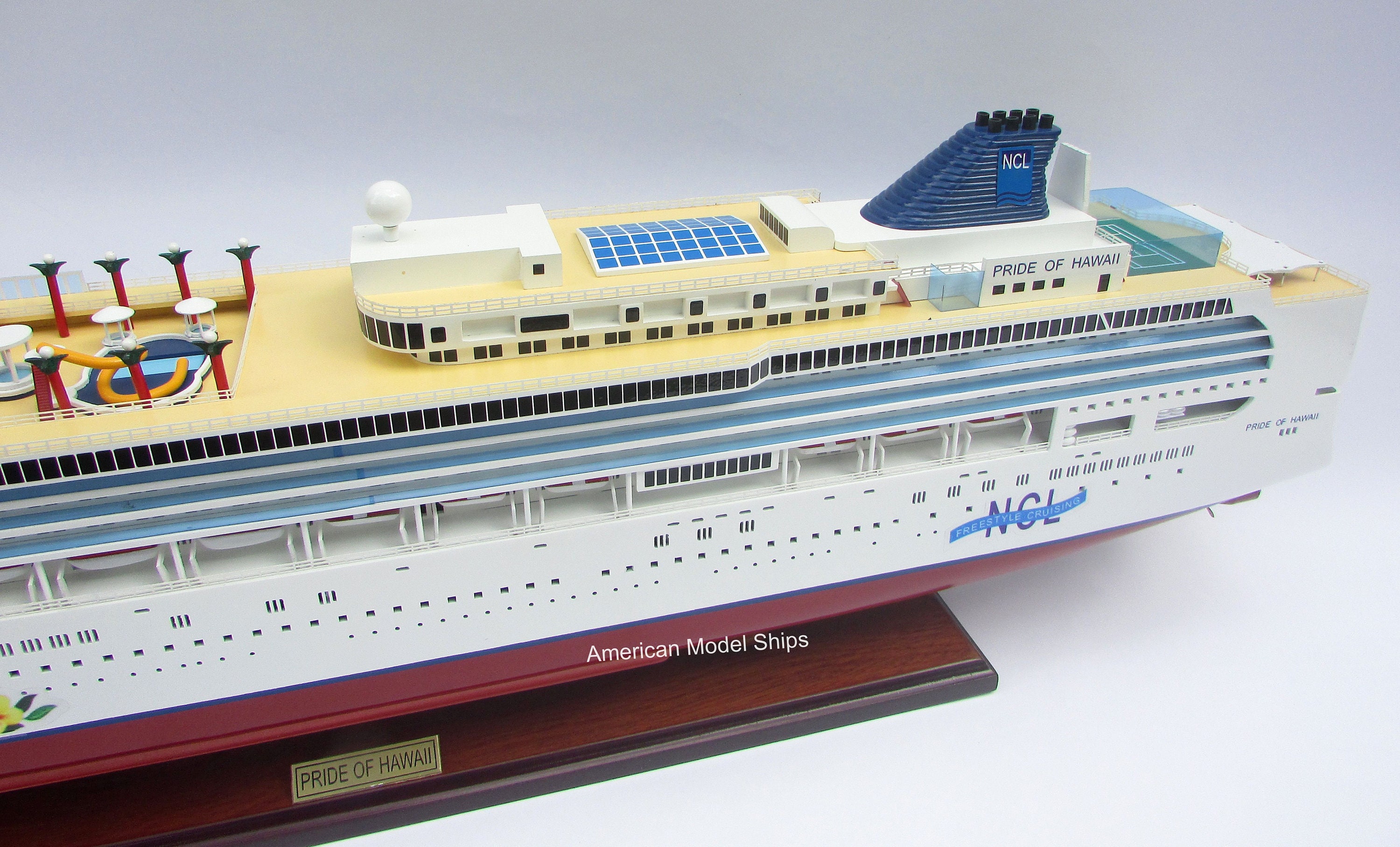 Pride of Hawaii Cruise Ship Model 40" Handcrafted Wooden Model - Etsy