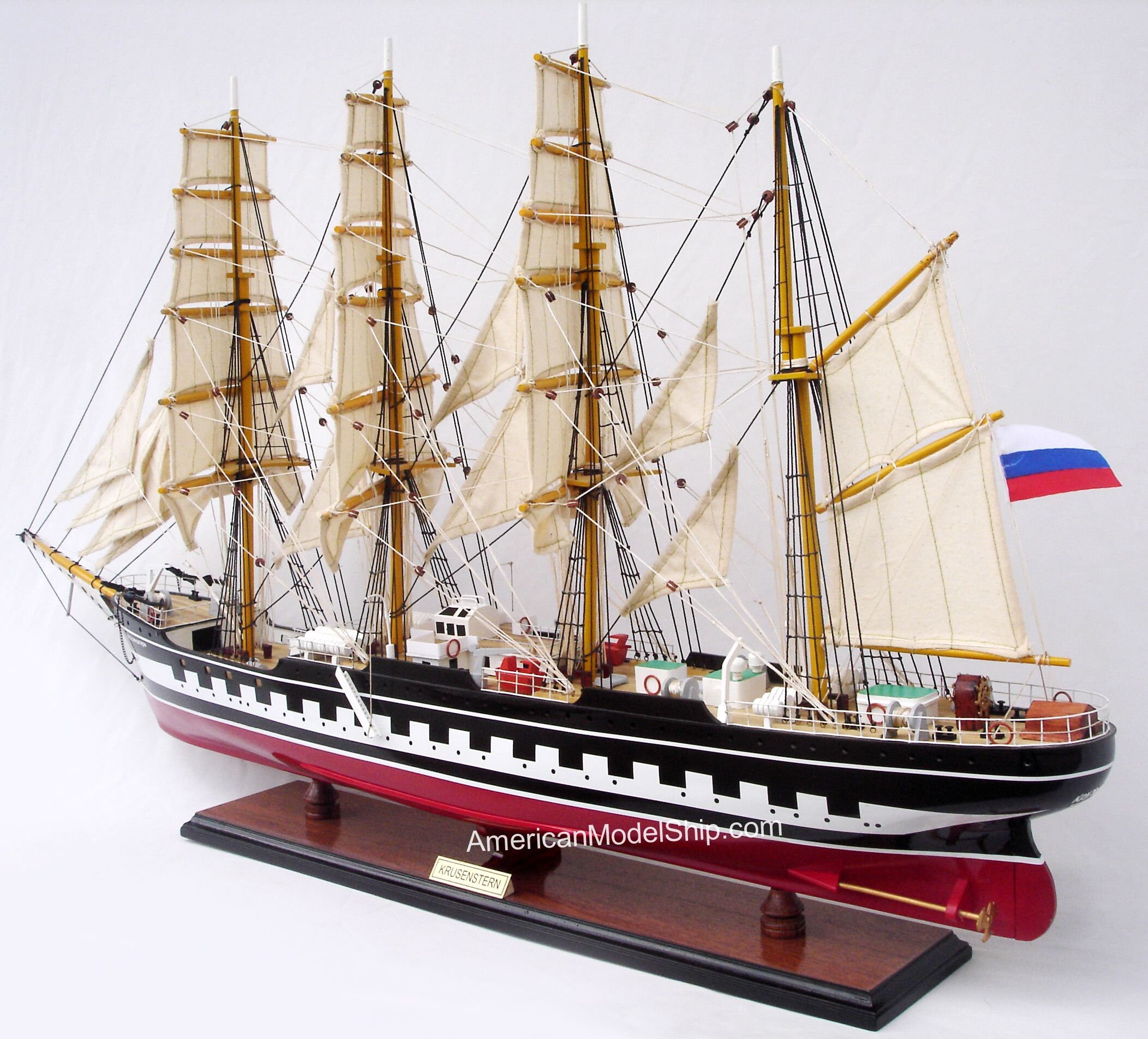 KRUZENSHTERN KRUSENSTERN Tall Ship Model 36 - Etsy