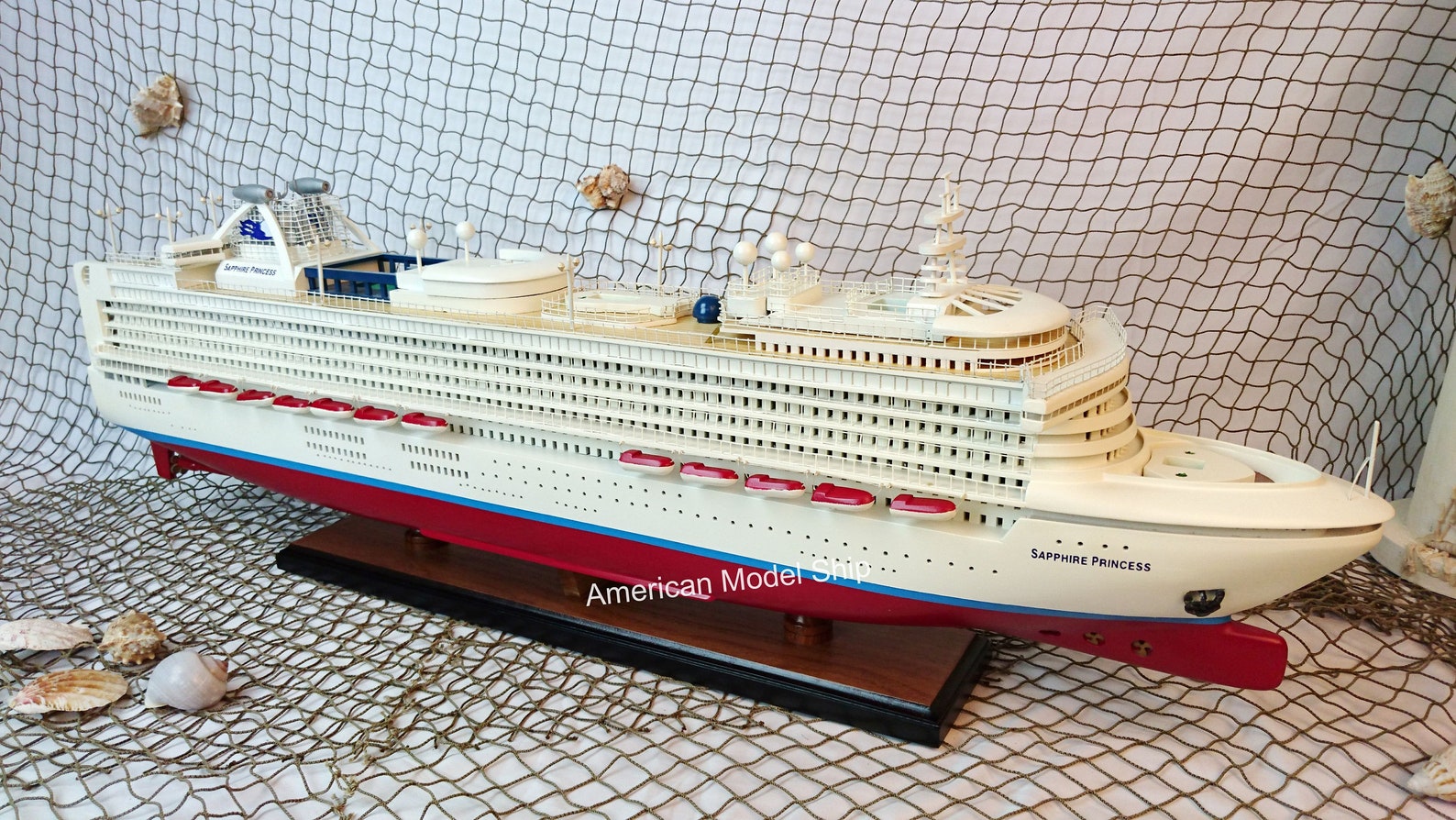 Sapphire Princess Cruise Ship Model 32 Handmade Wooden - Etsy