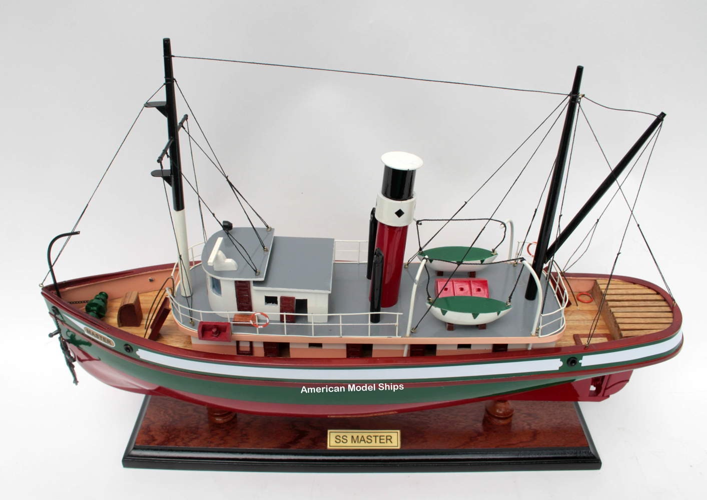 SS Master Steam Tugboat Built 1922 Model 20 Handcrafted Wooden Model - Etsy