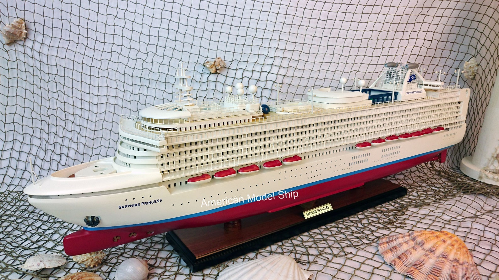 Sapphire Princess Cruise Ship Model 32 Handmade Wooden Model - Etsy