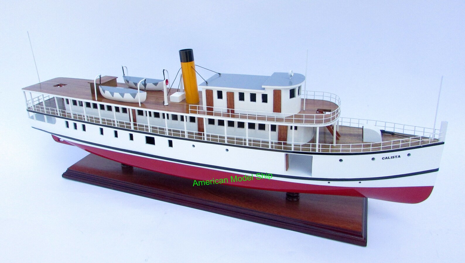 Calista Steamboat Ship Model 28 Handcrafted Wooden Ship Model - Etsy