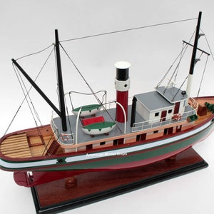 SS Master Steam Tugboat Built 1922 Model 20 Handcrafted Wooden Model - Etsy