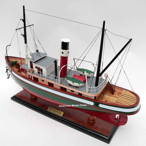 SS Master Steam Tugboat Built 1922 Model 20 Handcrafted Wooden Model - Etsy