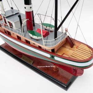 SS Master Steam Tugboat Built 1922 Model 20 Handcrafted Wooden Model - Etsy