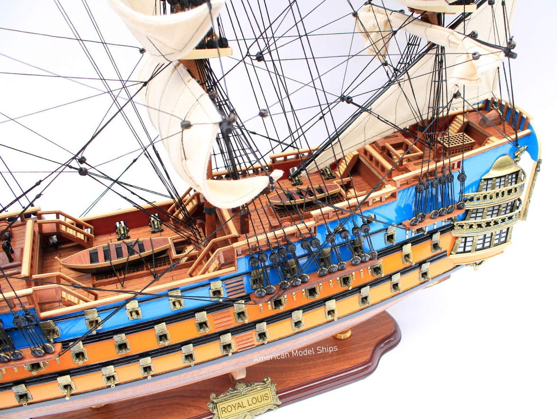 Royal Louis 1779 Tall Ship Model 35 Museum Quality - Etsy