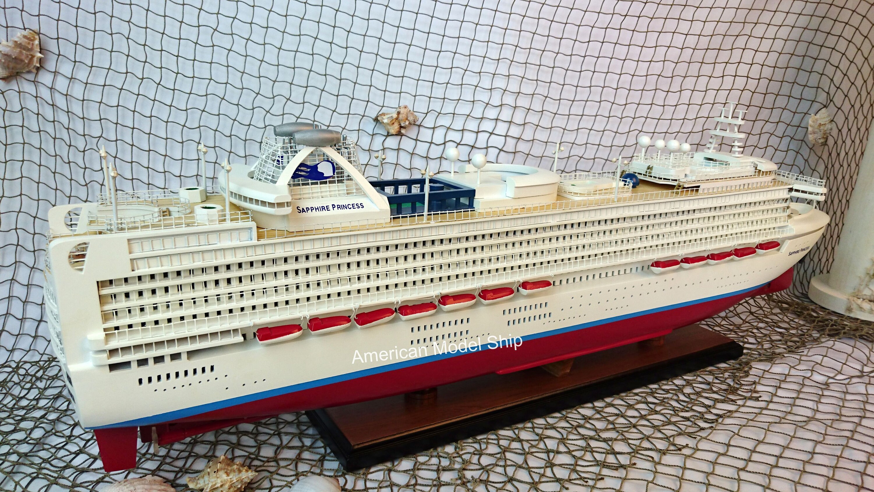 Sapphire Princess Cruise Ship Model 32 Handmade Wooden Model - Etsy